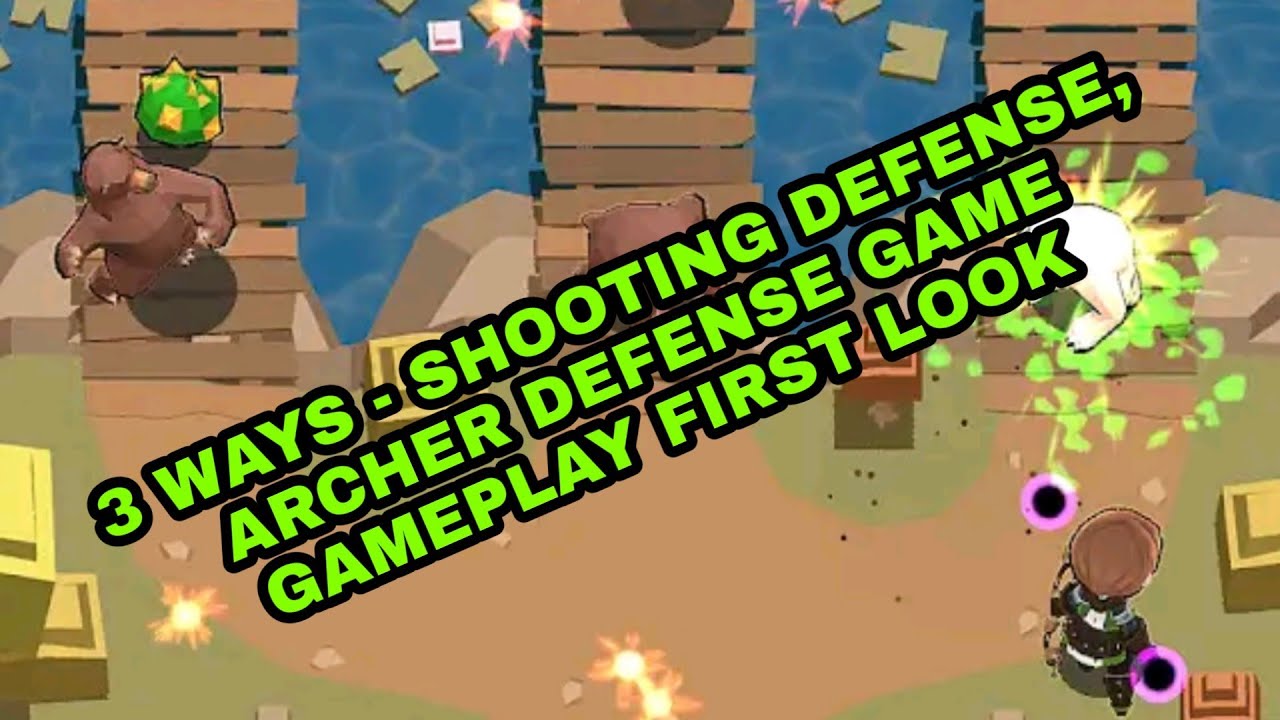 3 Ways - Shooting Defense Gameplay First Look - YouTube