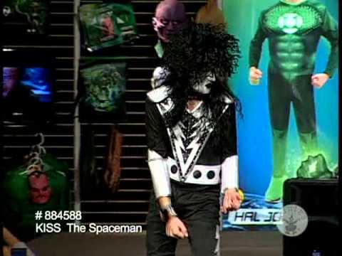 Kid's Kiss Costumes Spaceman Ace Frehley Costume - YouTube