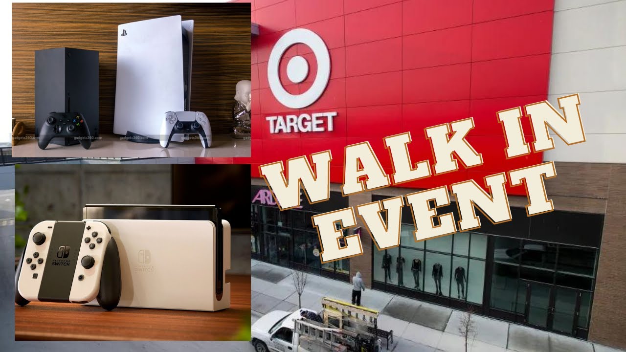 Target Walk In Event Going On Tomorrow Xbox Series X Switch Oled