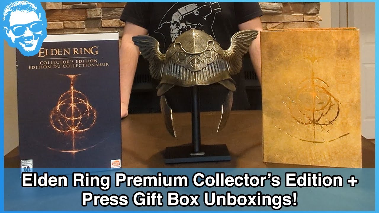 Elden Ring Premium Collector's Edition + Press Gift Box Unboxing ...