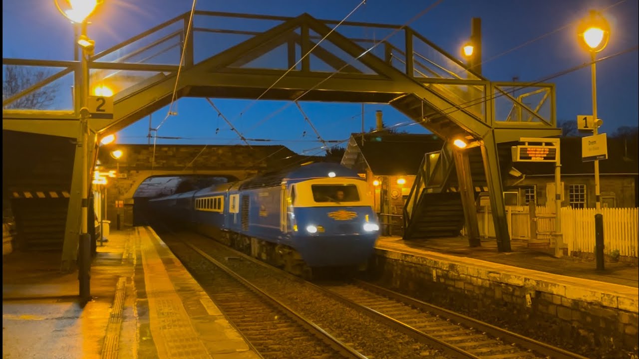 1Z45 Edinburgh - Potters Bar LSL Midland Pullman passes Drem. 43059 ...