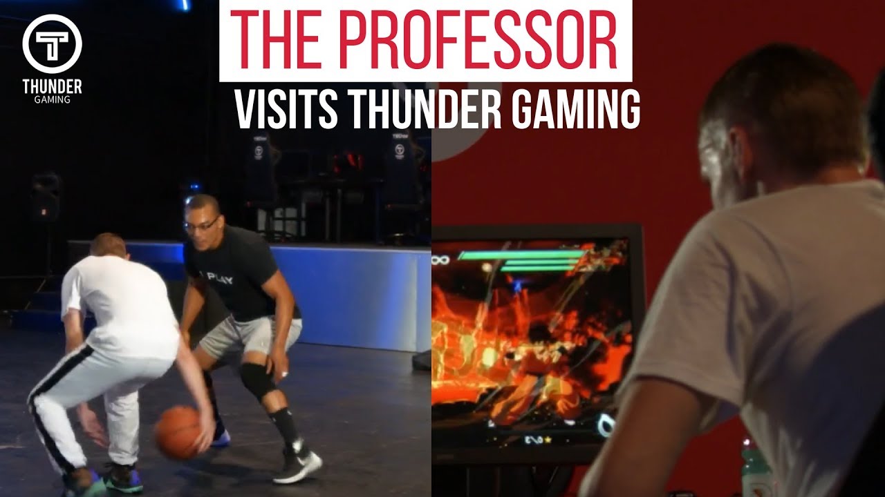 The Professor, Grayson Boucher, Visits Thunder Gaming - YouTube