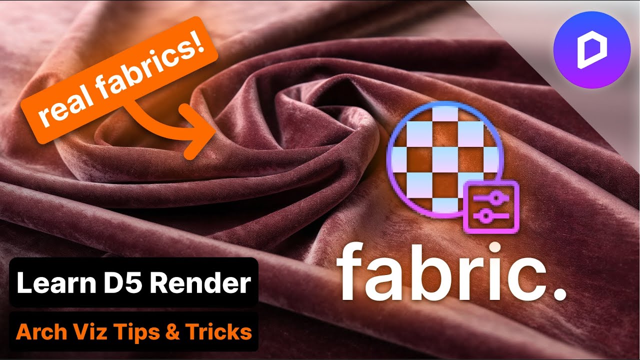 Make Fabrics Look Real FAST! (D5 Render Material Tips) - YouTube