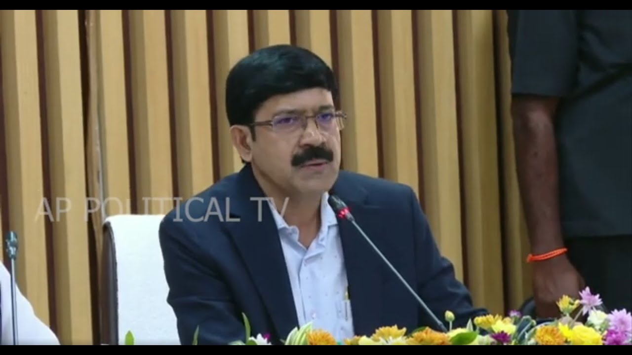 IAS G Anantha Ramu on Forest Department |AP Collectors Conference | AP Political TV - YouTube