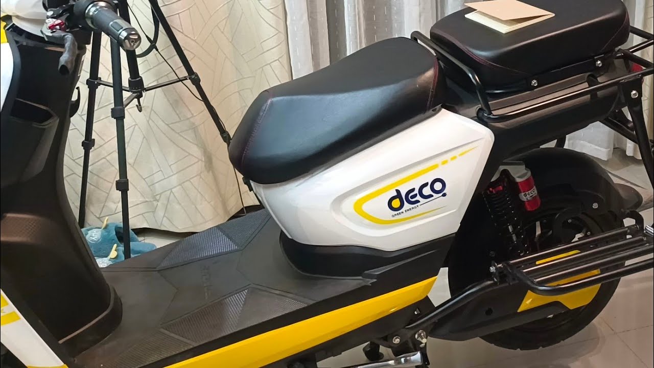 รถมอเตอร์ไซค์ไฟฟ้า DECO EV 100% แรงงงงง โฉมใหม่เปลี่ยนเบาะใหม่สวย ...