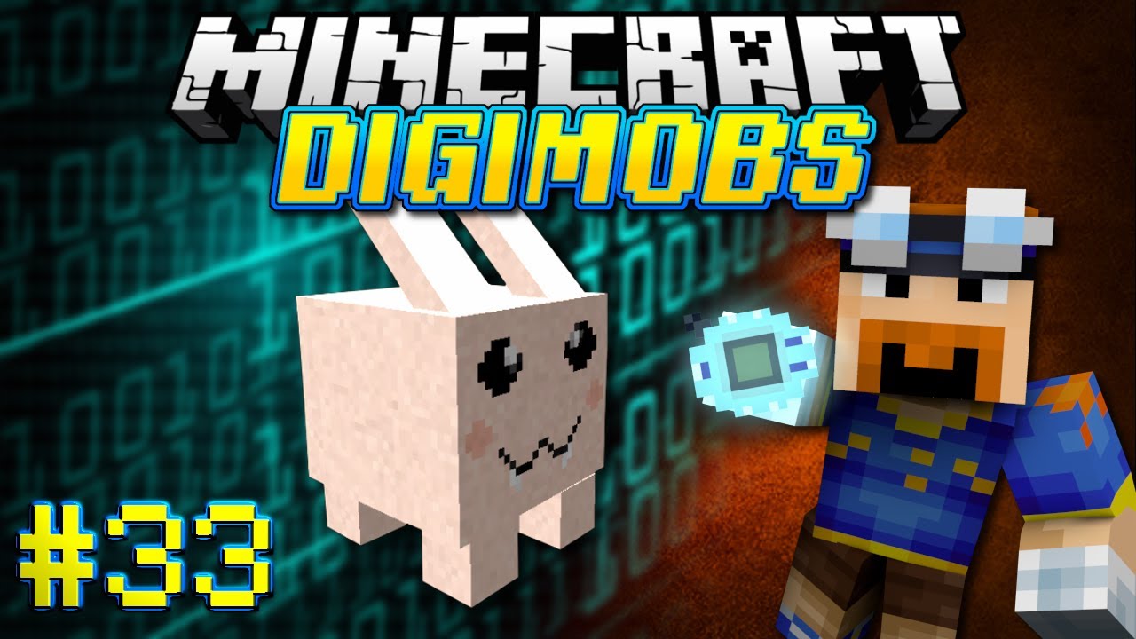 Minecraft: DIGIMOBS EP. 33 - Tokomon Digivolve to Patamon! - YouTube