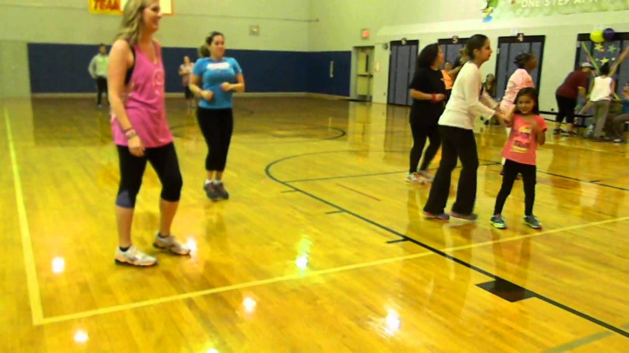 Columbus Elementary Zumba Fundraiser -Zumba Kids "The Hamster Dance ...