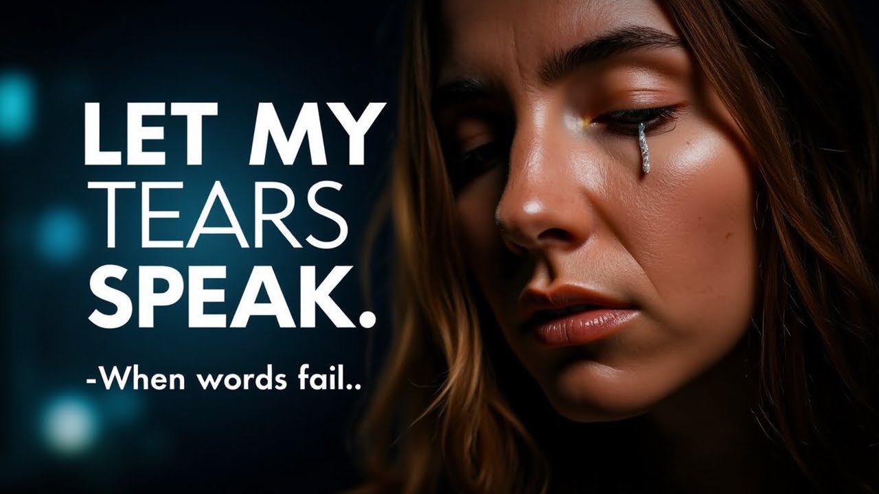 Let My Tears Speak For Me: This song can touch you! - YouTube