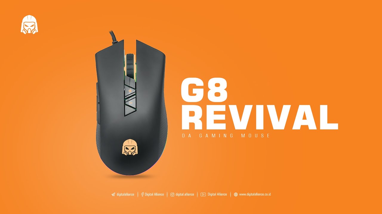 QUICK REVIEW MOUSE GAMING G8 REVIVAL - YouTube