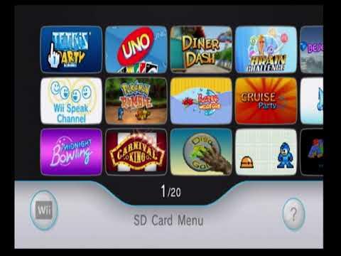 My Wii Menu (4/20/24) - YouTube