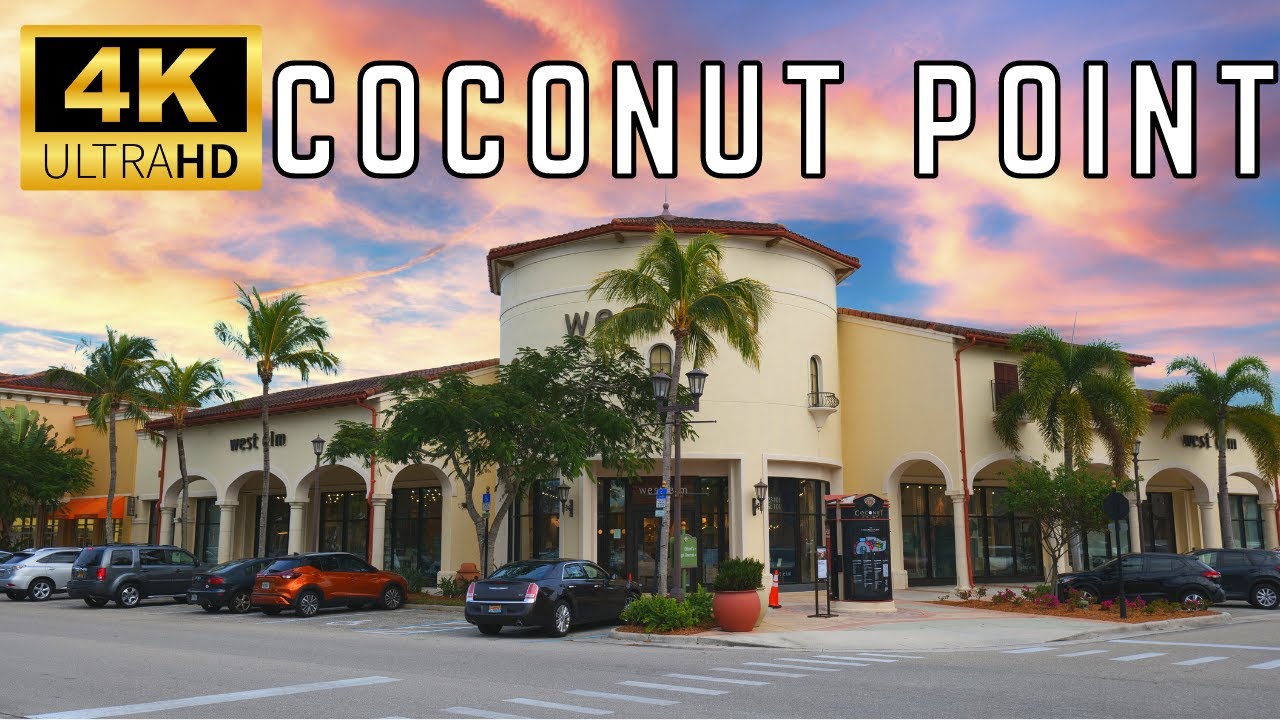Estero Florida, Coconut Point 4K 60 FPS - YouTube