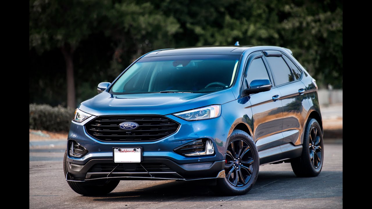 2019 Ford Edge Titanium- Windshield Mod - YouTube