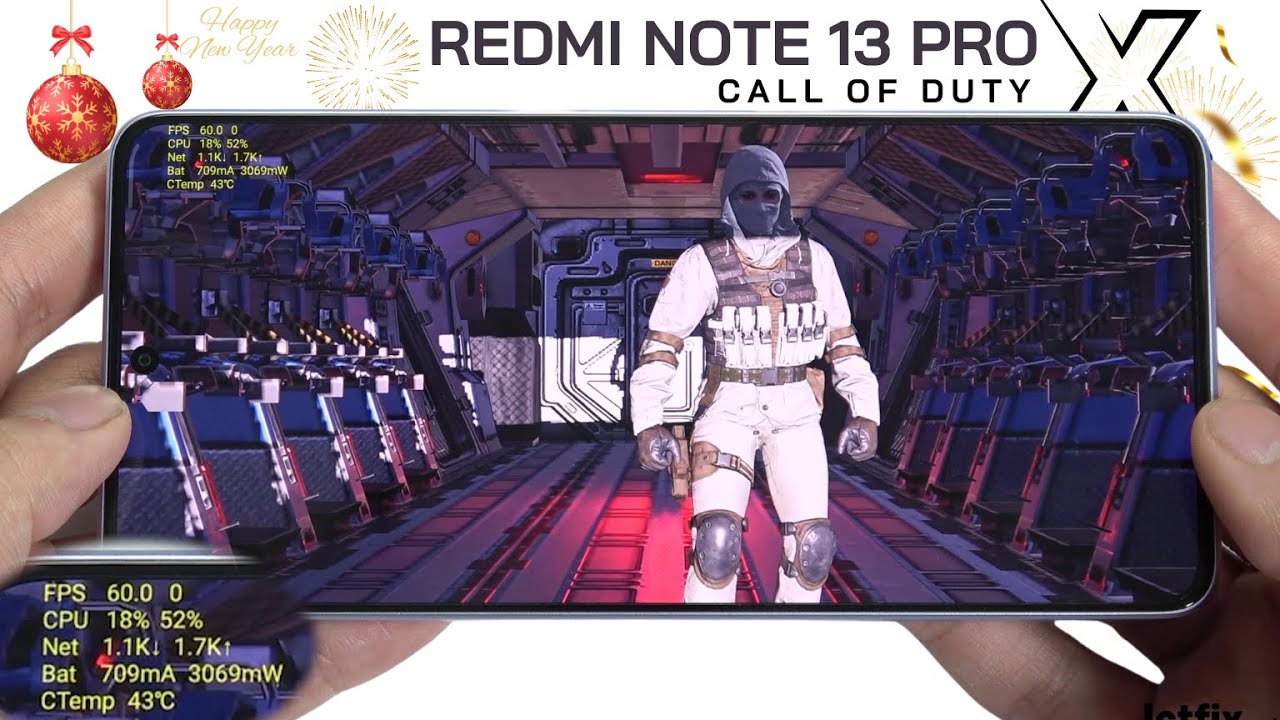 Xiaomi Redmi Note 13 Pro Call of Duty Mobile Gaming test CODM ...