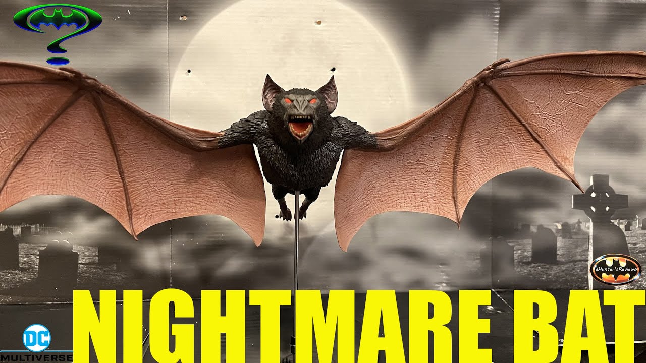 McFarlane DC Multiverse Nightmare Bat Creature Batman Forever Man Bat ...