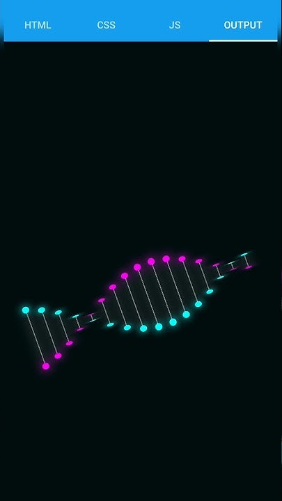 DNA Animation using HTML | CSS - YouTube