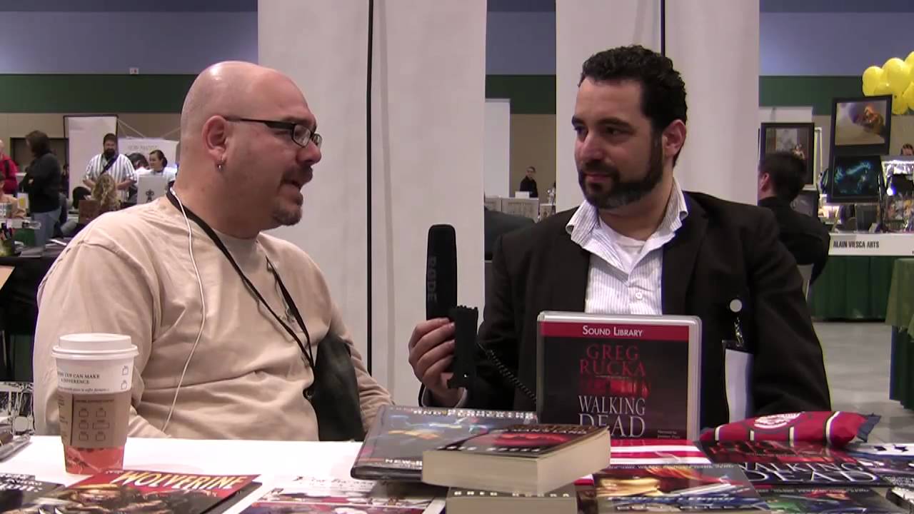 Backroom Comics Podcast - Greg Rucka Interview at ECCC 2010 Part 2 ...