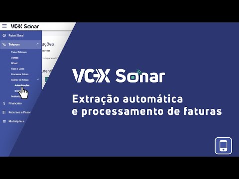 Extração automática e processamento de faturas | VC-X Sonar