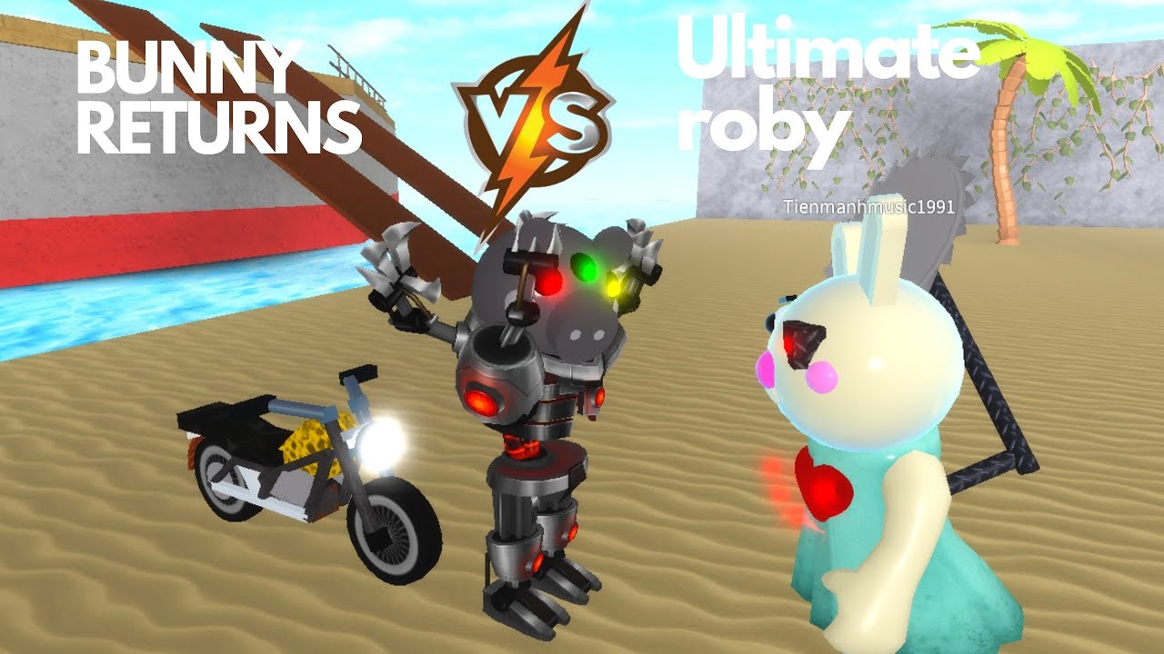 If Ultimate Robby And Return Bunny Meet - piggy book 2 - YouTube