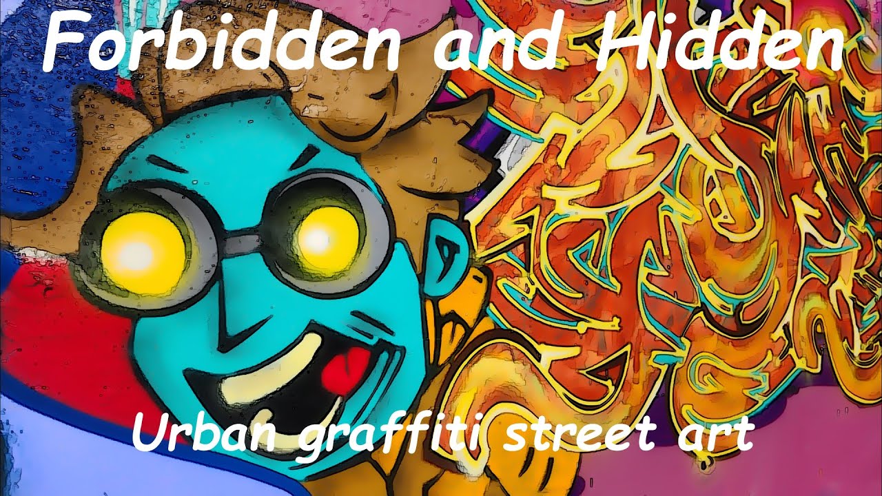 #3 Sneaky street art graffiti . . . unknown artists. - YouTube