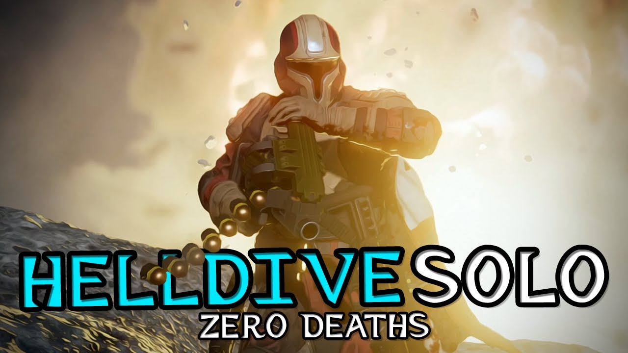 Soloing HELLDIVERS 2's hardest difficulty without dying - YouTube