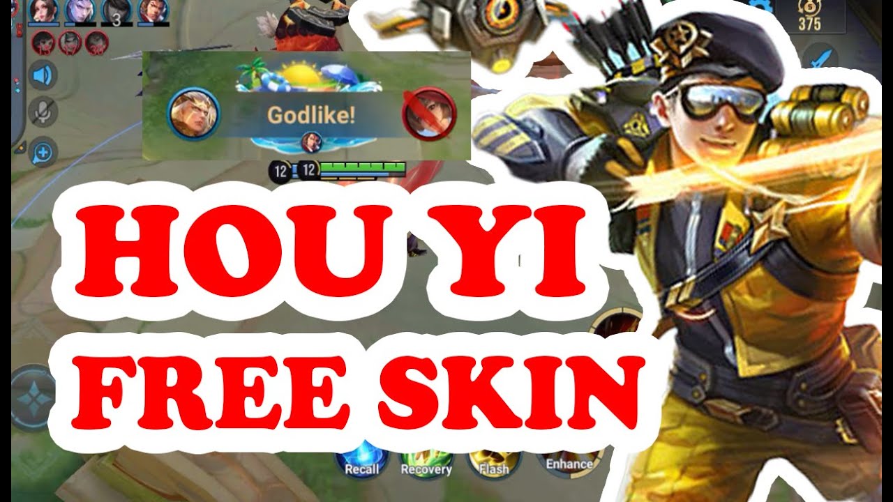 Hou Yi free skin (HOK) - YouTube