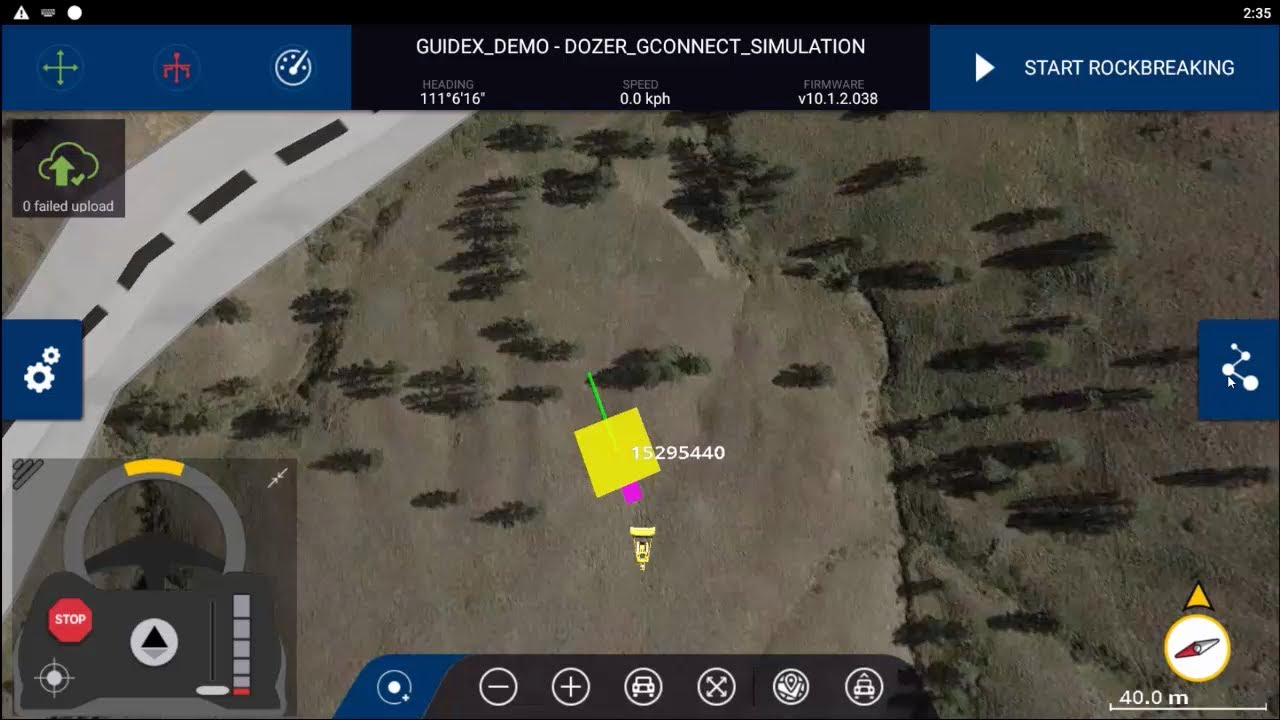 Trimble Guidex Machine Guidance System Version 10.1 - YouTube