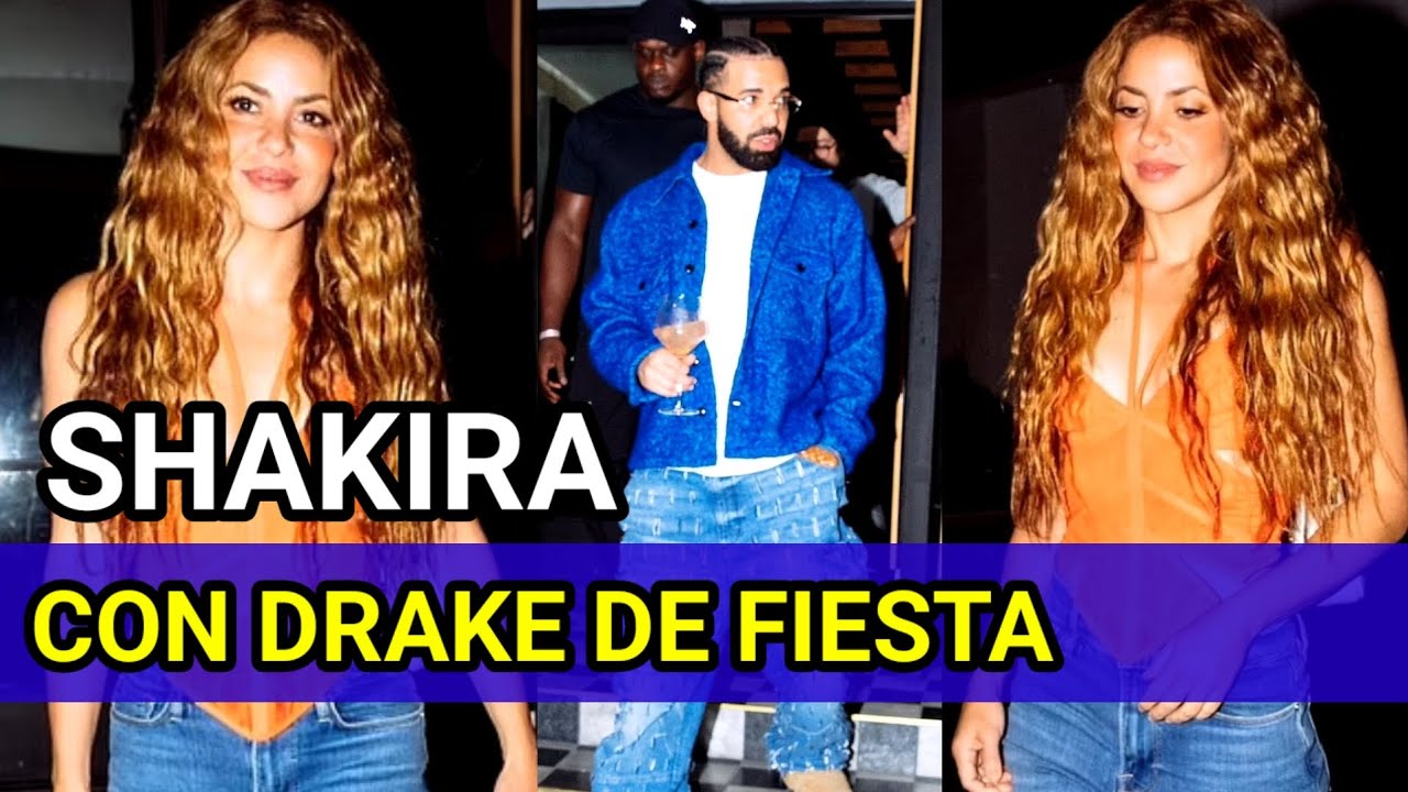 Shakira CAPTADA CON Drake de FIESTA y JUNTOS en West Hollywood Los ...