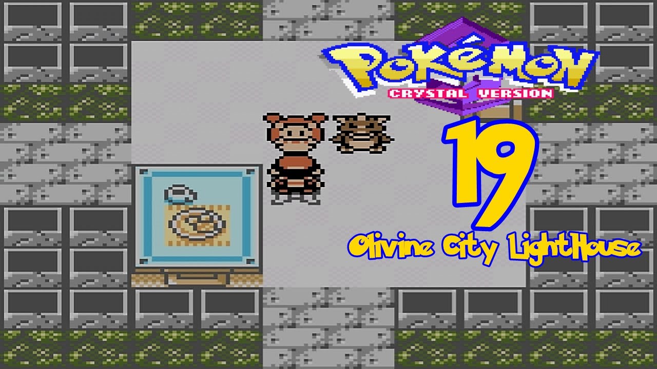Let's Play | Pokémon Crystal | Part 19 | Olivine City Lighthouse - YouTube