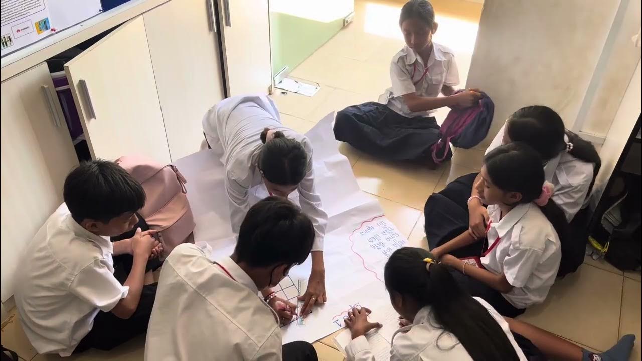 សកម្មភាពរៀនមុខវិជ្ជាកុំព្យូទ័រ បកស្រាយធ្វើការងារក្រុមមេរៀនទី៤ Graph Paper Programming 20 - YouTube