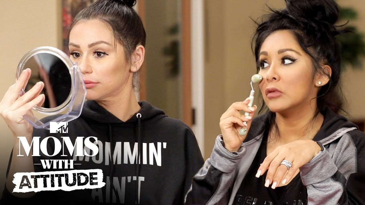 Snooki & JWoww Learn Budget Beauty Tips 💄 | Moms with Attitude | MTV ...