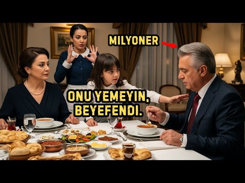 “Onu Yeme!” Hizmetçinin Kızı Milyardere Bağırdı — Nedenini Öğrendiğinde Şok Oldu…