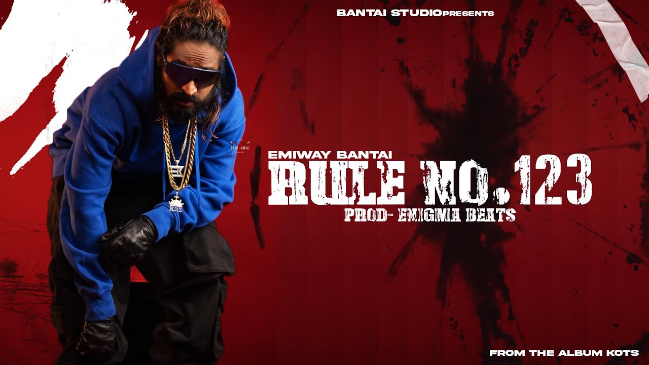 RULE NO.123 MOTION POSTER BY KINEATIC for @EmiwayBantai - YouTube