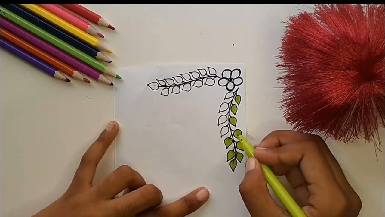 How To Make Assignment Front Page | Beautiful Page Border Ideas - YouTube