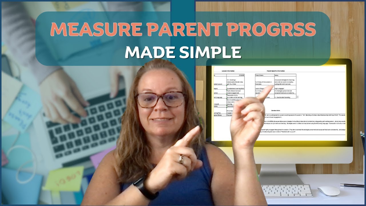 How to Track Parent Progress in ABA: A Simple, 3-Step System for BCBAs ...