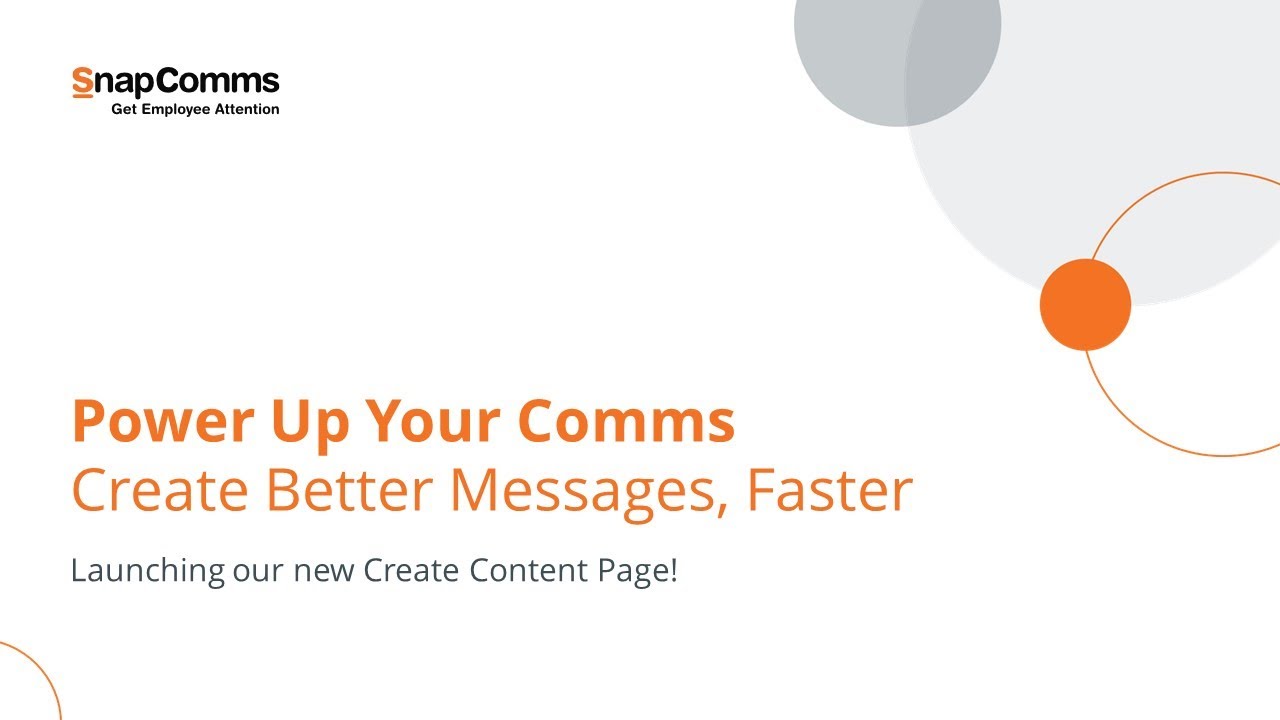 Power Up Your Comms Create Better Messages, Faster EMEA - YouTube