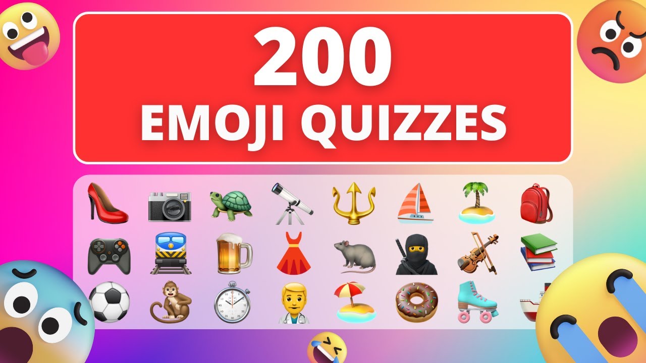 🔥 200 Emoji Quizzes Challenge 🔥 - YouTube