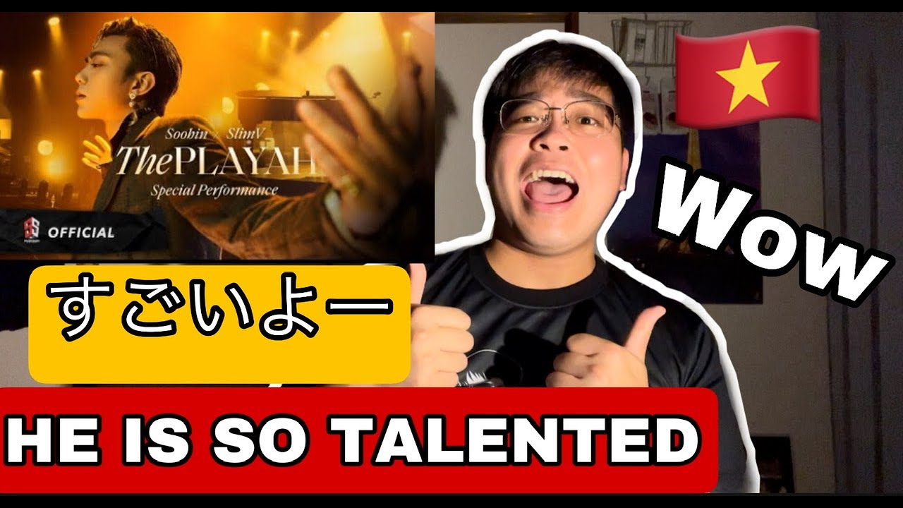 Japanese React to SOOBIN X SLIMV - THE PLAYAH (Special performance ...