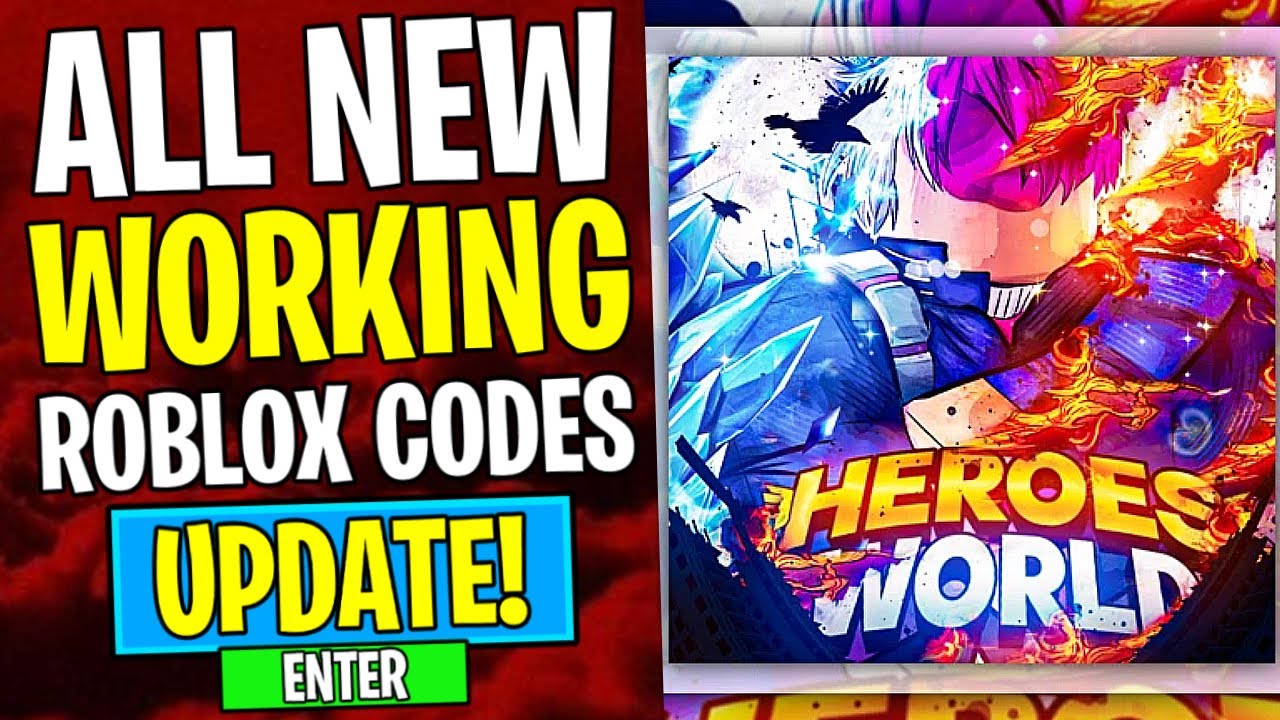 NEW Heroes World Codes | Roblox Heroes World Codes (October 2024) - YouTube