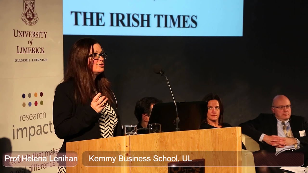 Prof Helena Lenihan, Kemmy Business School - UL Research Impact - YouTube
