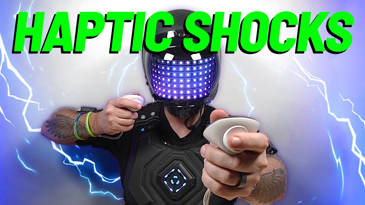 This VR Haptic Suit is a SHOCKER! - YouTube