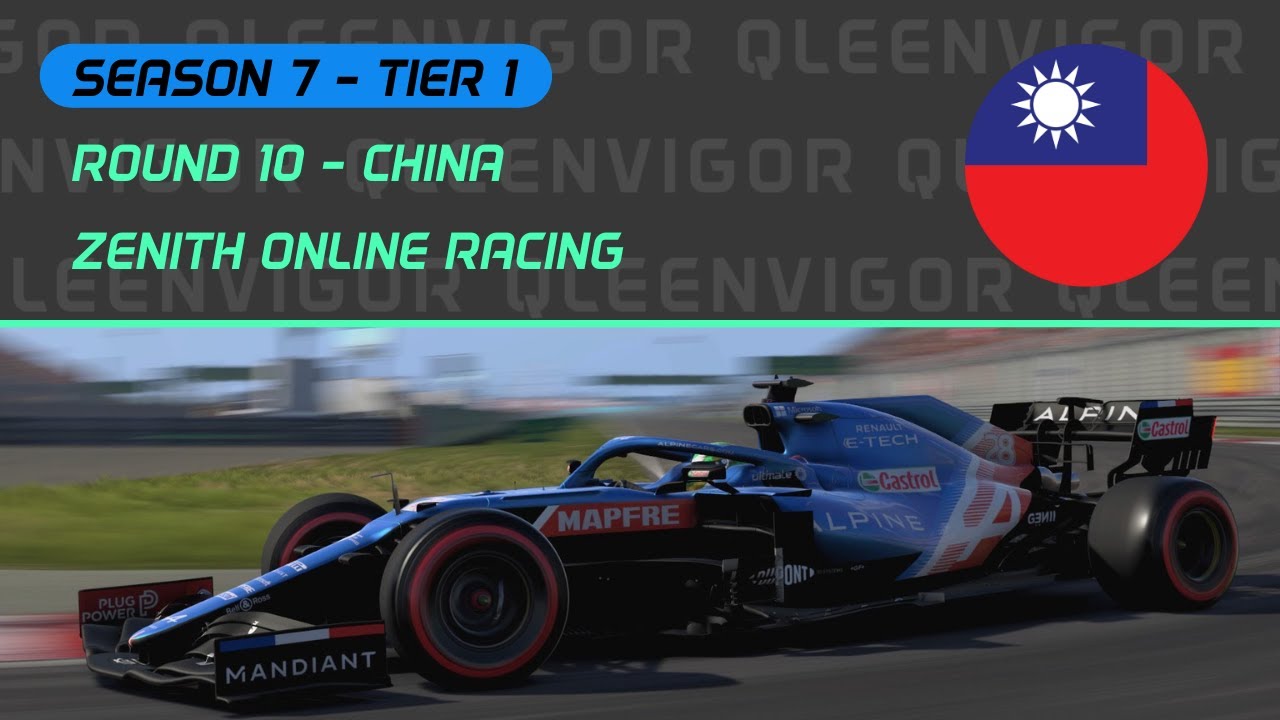 Zenith Online Racing | Season 7 | Tier 1 | Round 10 | China - YouTube
