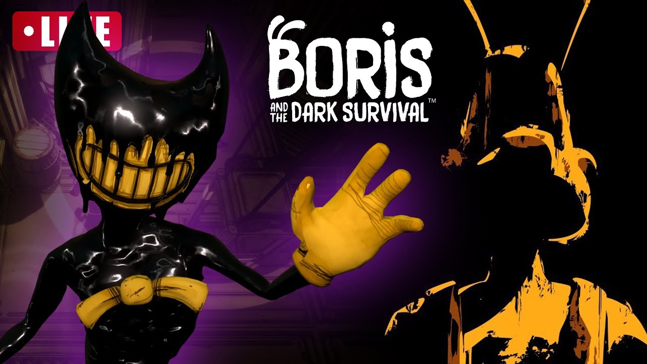 TRYING TO SURVIVE THE INK DEMON! | BORIS AND THE DARK SURVIVAL STREAM ...