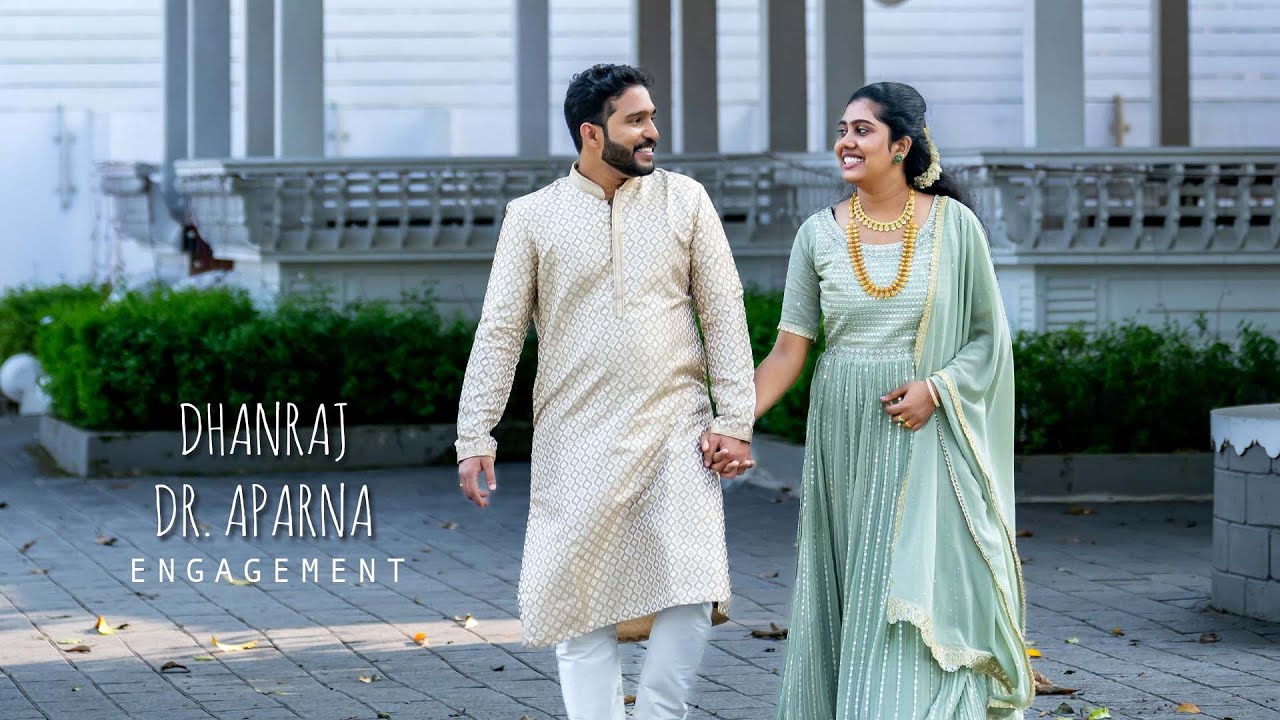 DHANRAJ - DR. APARNA Engagement Highlights - YouTube