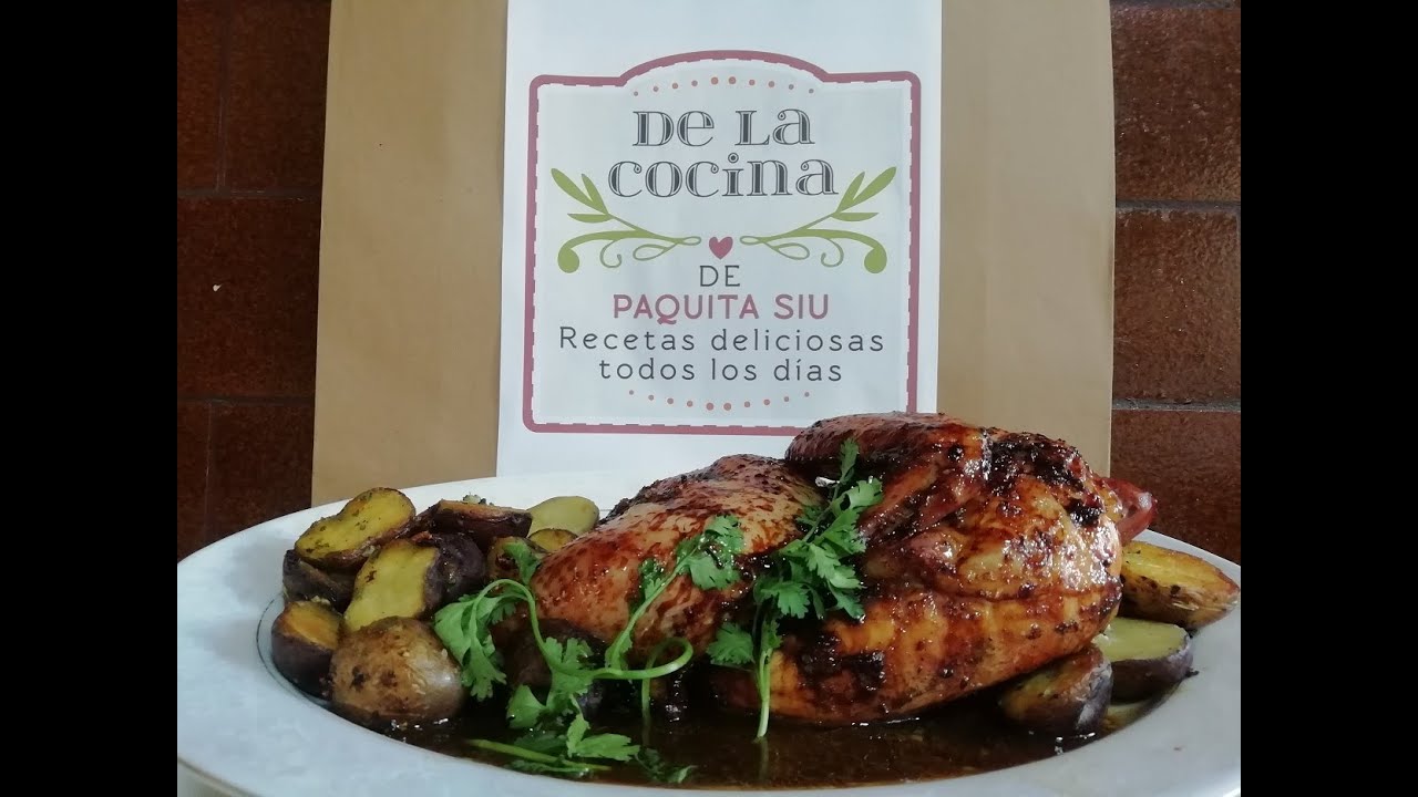 Pollo asado 5 sabores - YouTube