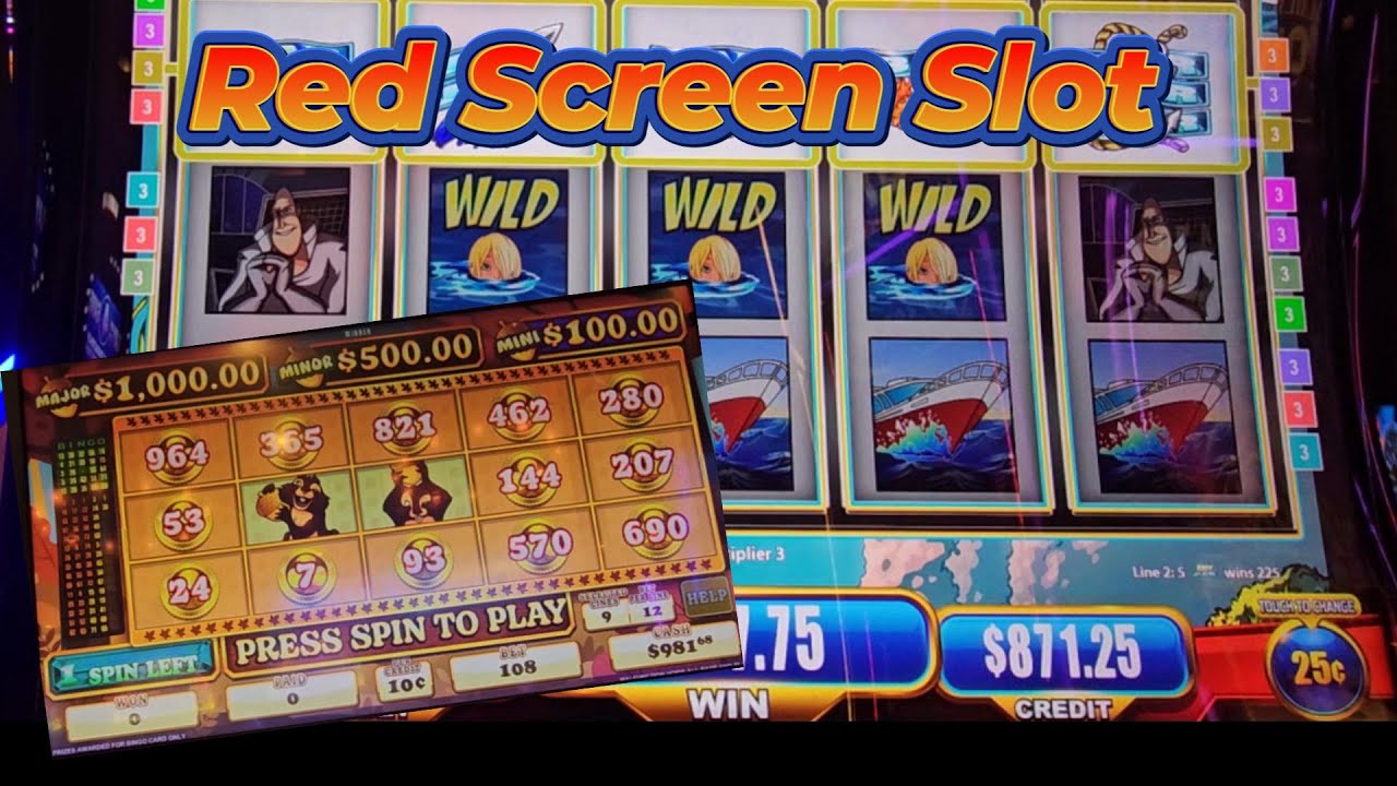AMAZING red screen slot machines * better then Las Vegas * #casino ...