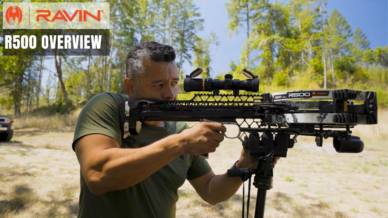 Ravin R500 Crossbow Overview | Field Test | Rifle-like Accuracy | Range ...
