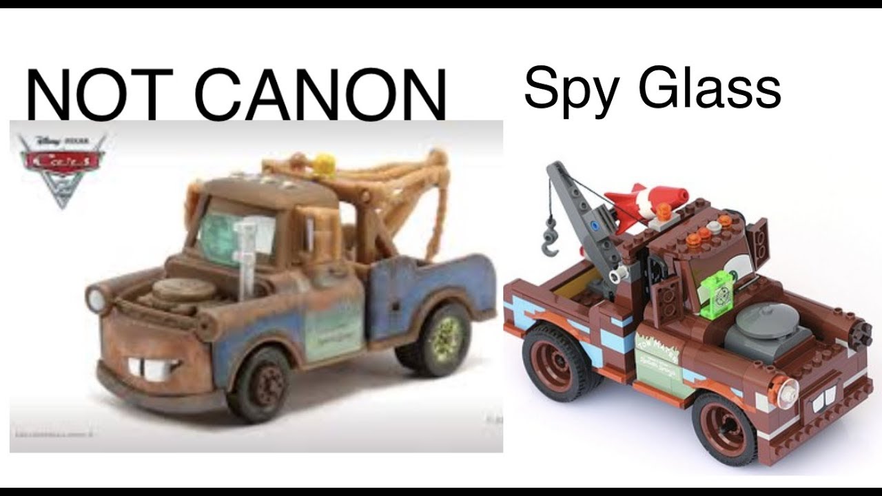 The Story of Mater with Spy Glass, A Mater Diecast that never appeared ...