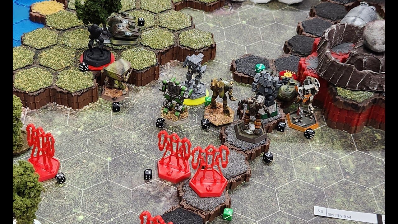 Battletech Report Part 1: House Marik 2nd Armored Division vs WoB ...