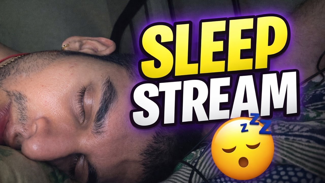 Sleeping On Stream Until I Become Famous ⭐ - YouTube