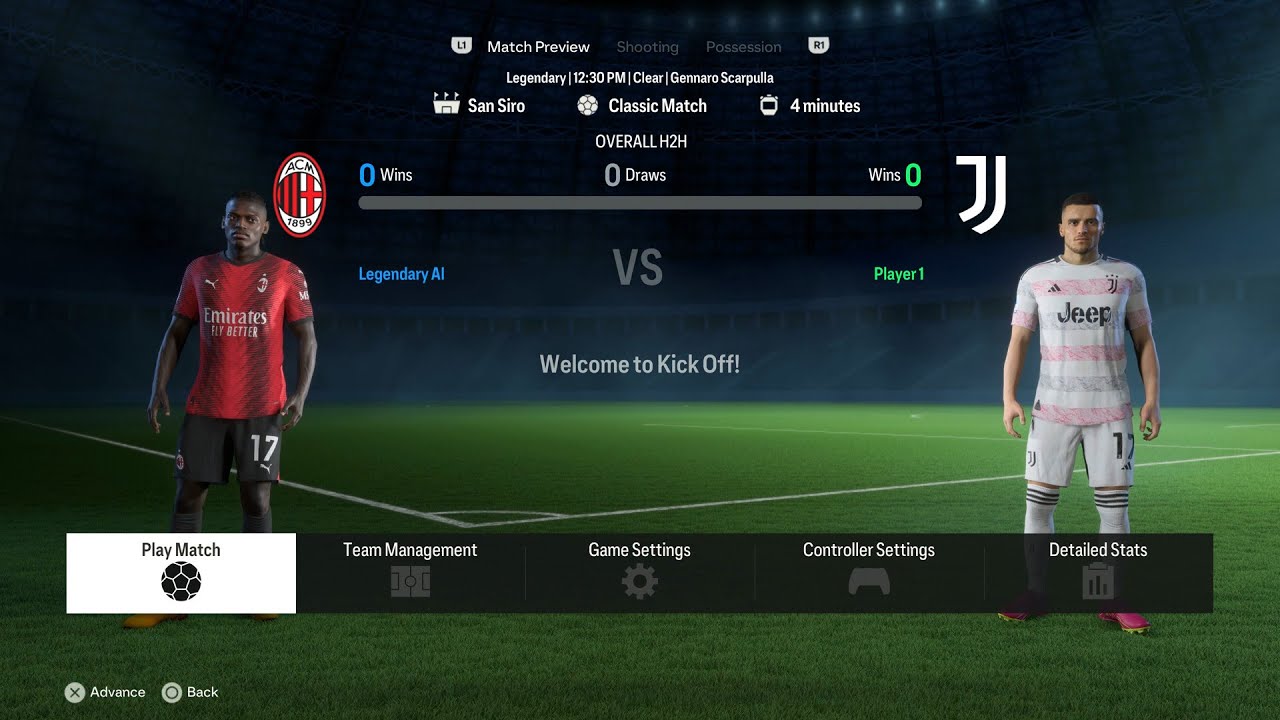 EA Sports FC 24 - AC Milan Vs Juventus FULL GAMEPLAY (PS5) - YouTube